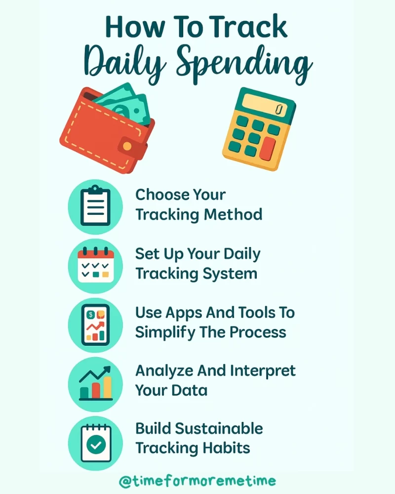 How To Track Daily Spending — TFMMT